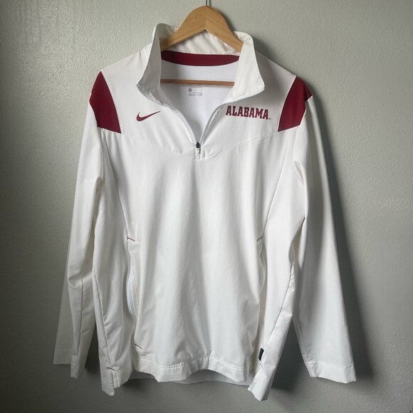 Nike | Jackets & Coats | Nike Alabama Crimson Tide Long Sleeve 4 Zip ...